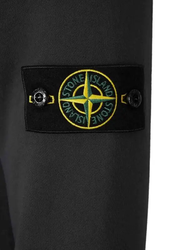 Stone Island Zip-up Hoodie - Gray