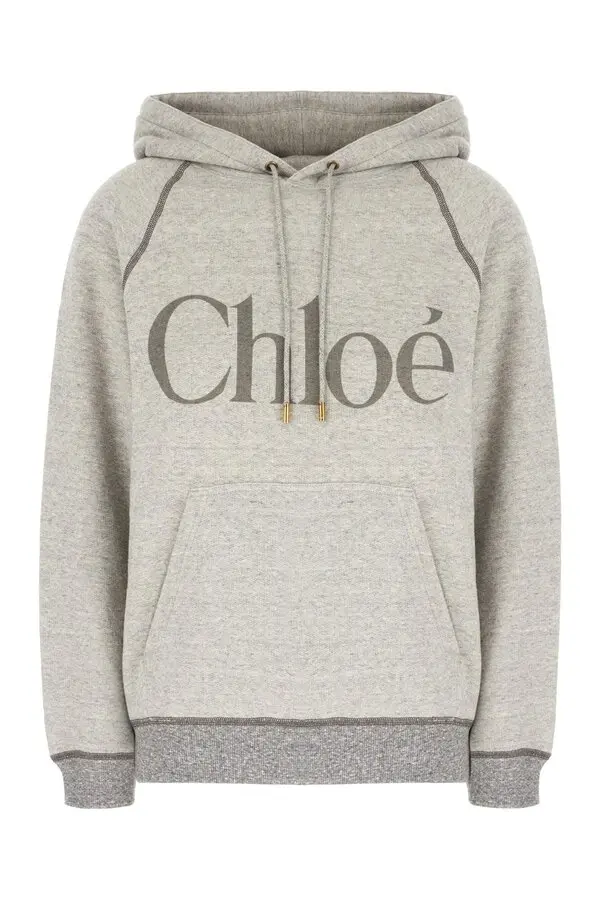 Chloé Logo Hooded Sweatshirt - Multicolor