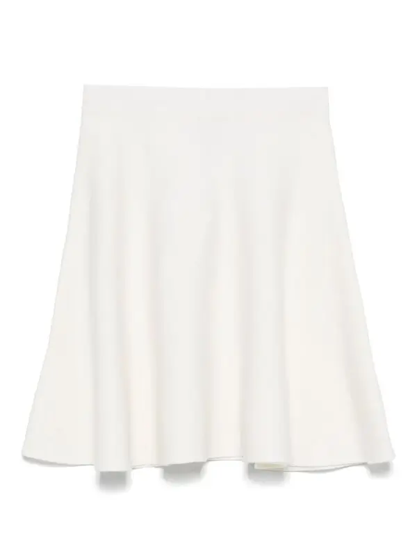 Max Mara Wool Midi Skirt - Multicolor