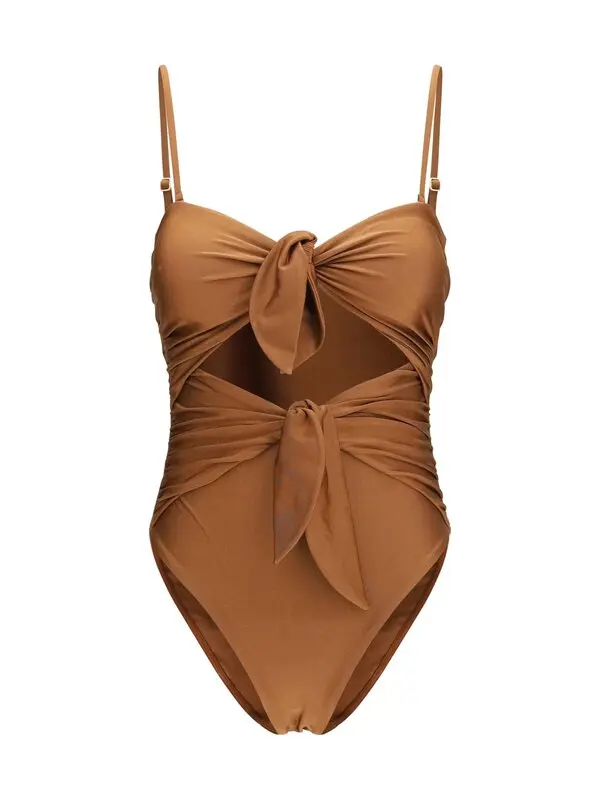 Zimmermann Aster Swimsuit - Cream