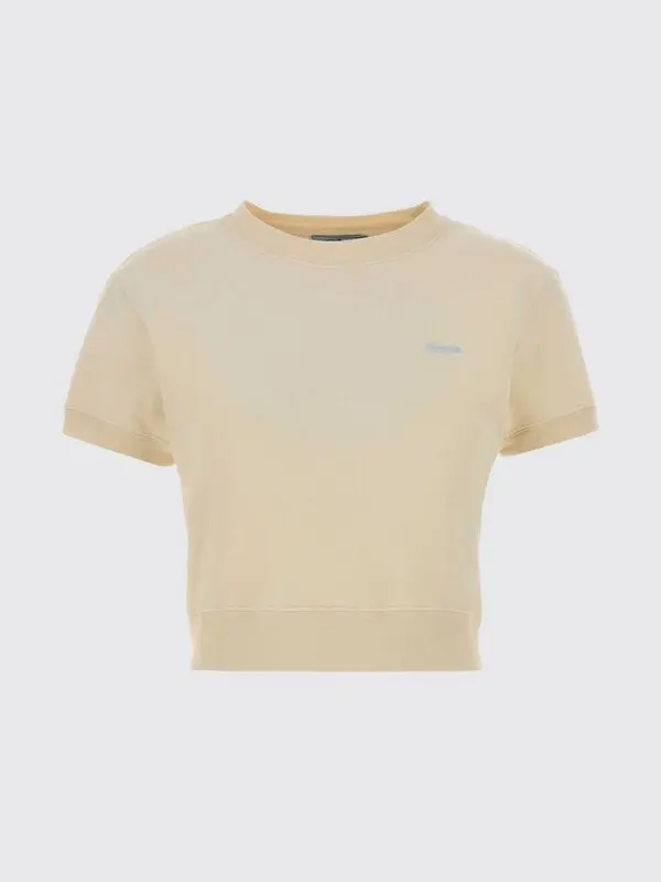 Prada Cropped Cotton T-shirt