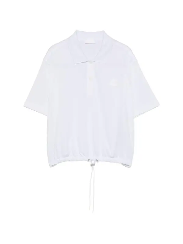 Moncler Cotton Logo Polo Shirt - Multicolor