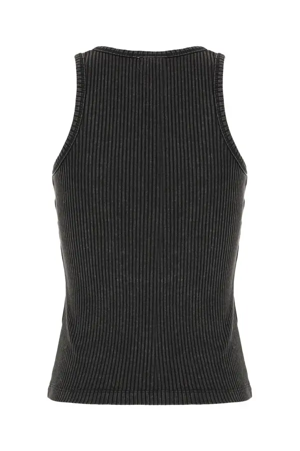 GANNI Ribbed Tank Top - Multicolor