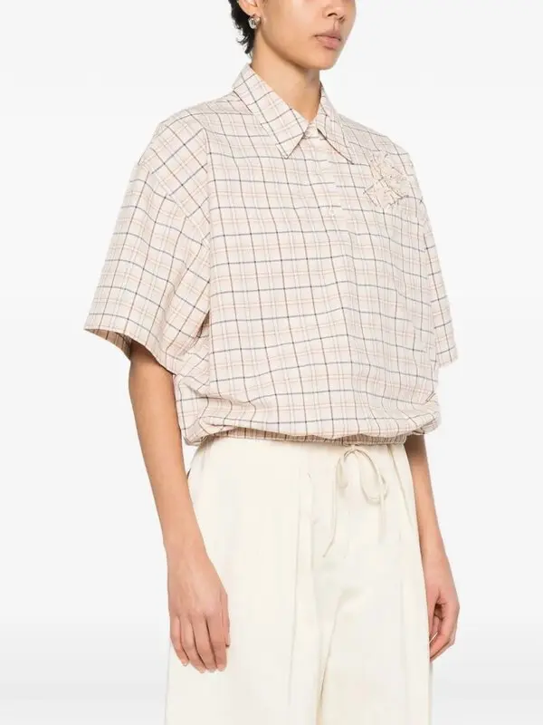 Prada Cropped Shirt