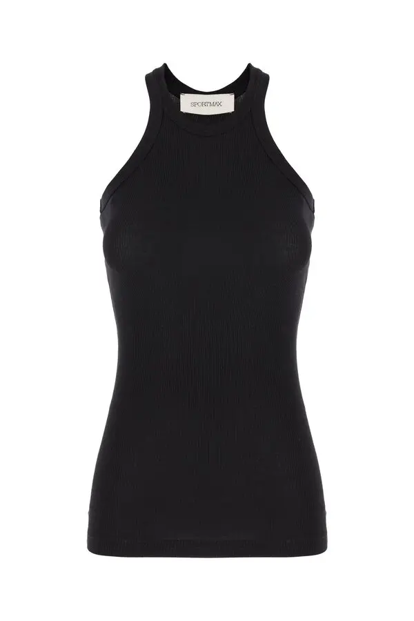 Sportmax Sleeveless Ribbed Knit Top - Multicolor