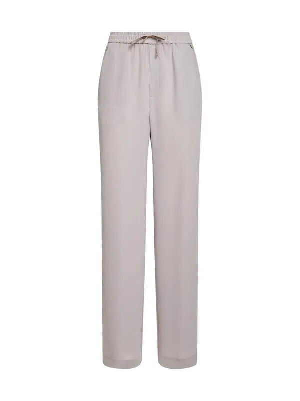 Herno Chantilly Lucent Cady Fluid Trousers - Multicolor