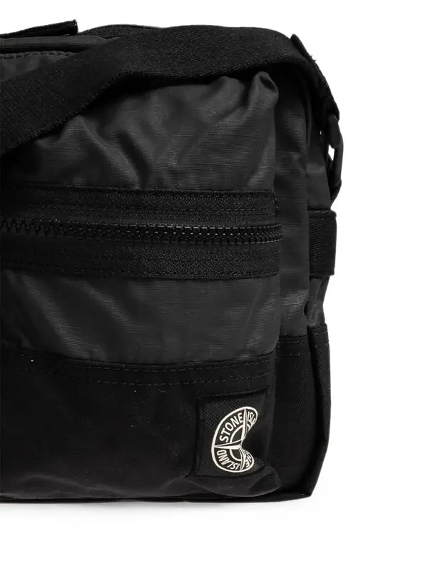 Stone Island Borsa A Tracolla Rimovibile Con Tasche Multiple