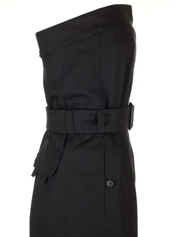 Saint Laurent Cassandre Bustier Jumpsuit