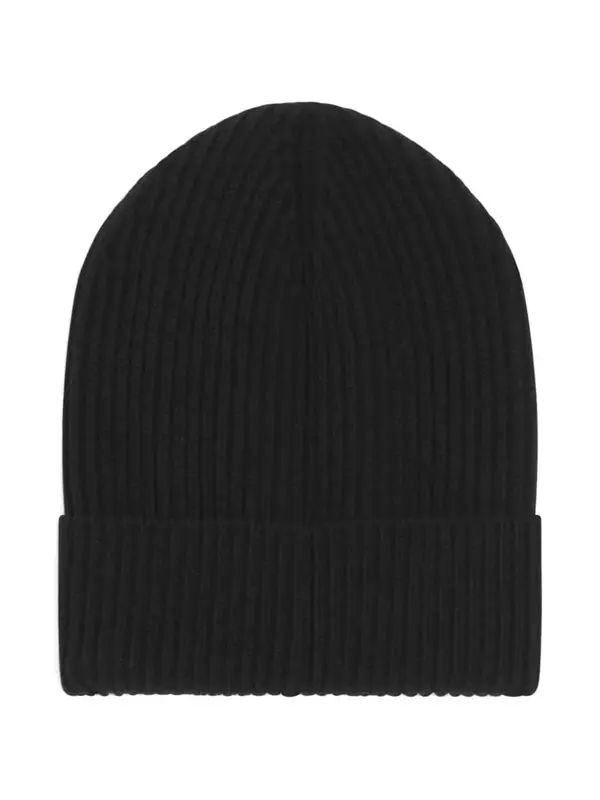 Dolce & Gabbana Knitted Wool Hat - Black