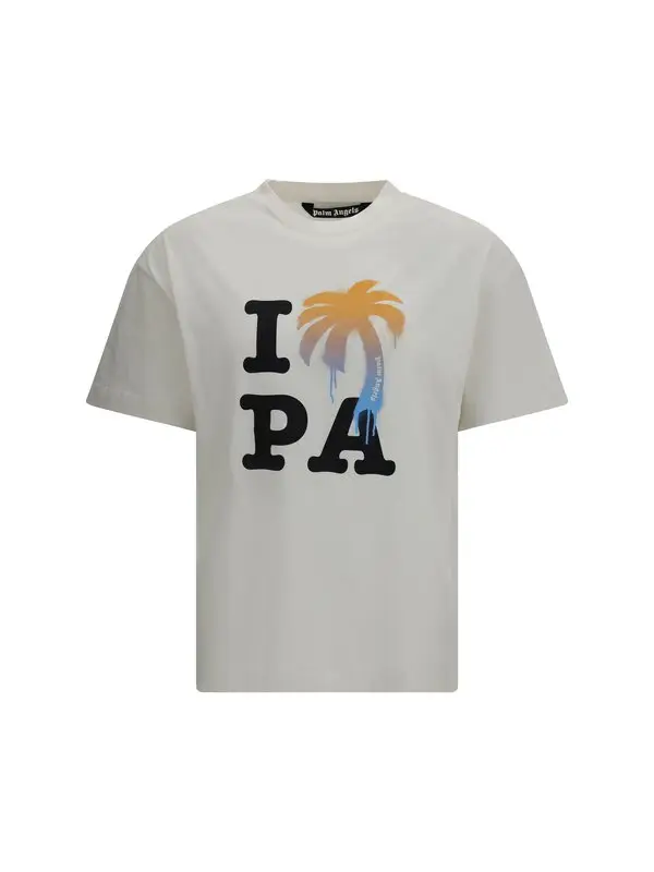 Palm Angels I Love Pa T-shirt - White