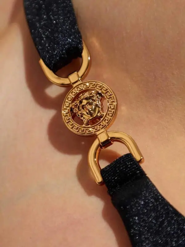 Versace Swimsuit With Ruched Details