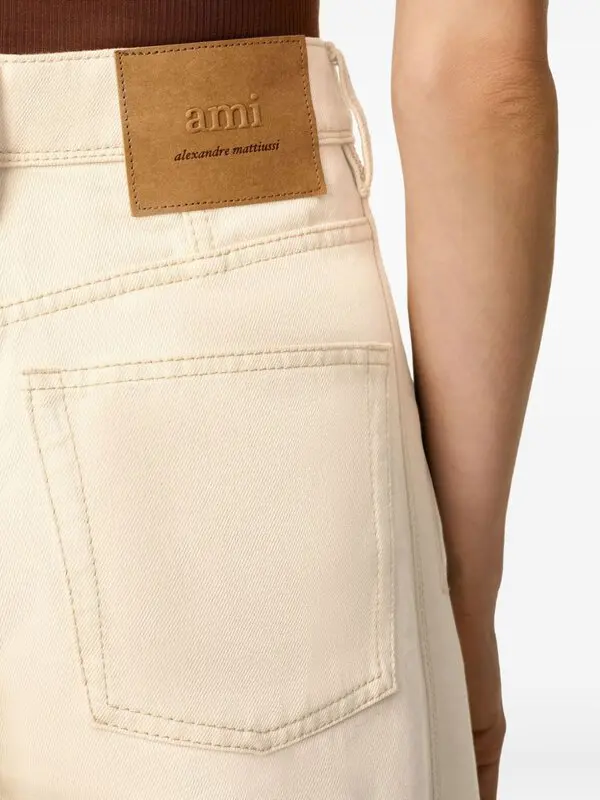 AMI Paris Super Wide Denim Jeans