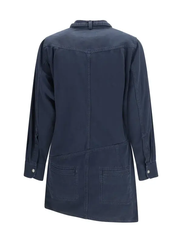 Isabel Marant Étoile Nouria Shirt Dress - Blue