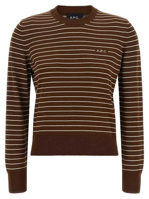 A.p.c. Sima Sweater - Brown