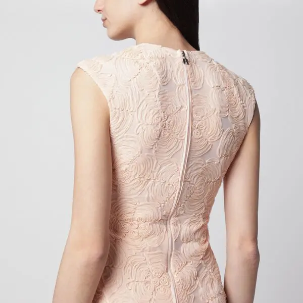 ROTATE BY BIRGER CHRISTENSEN Vanilla Cream Mini Dress - Pink