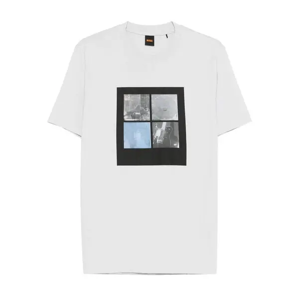 BOSS Grey T-shirts & Vests T-shirts