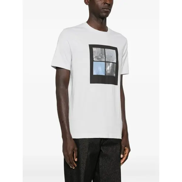 BOSS Grey T-shirts & Vests T-shirts