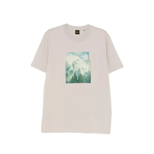 BOSS Neutrals T-shirts & Vests T-shirts