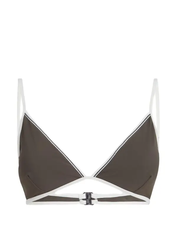 Brunello Cucinelli Triangle Bikini Top - Multicolor