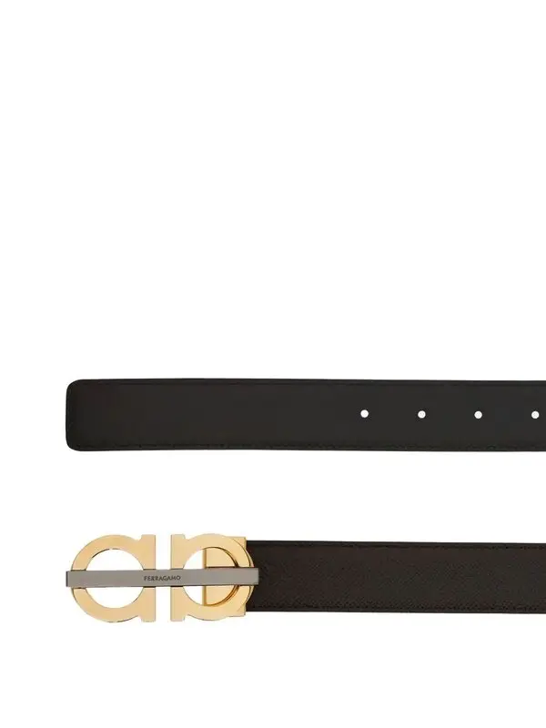 FERRAGAMO Cintura Double Gancini