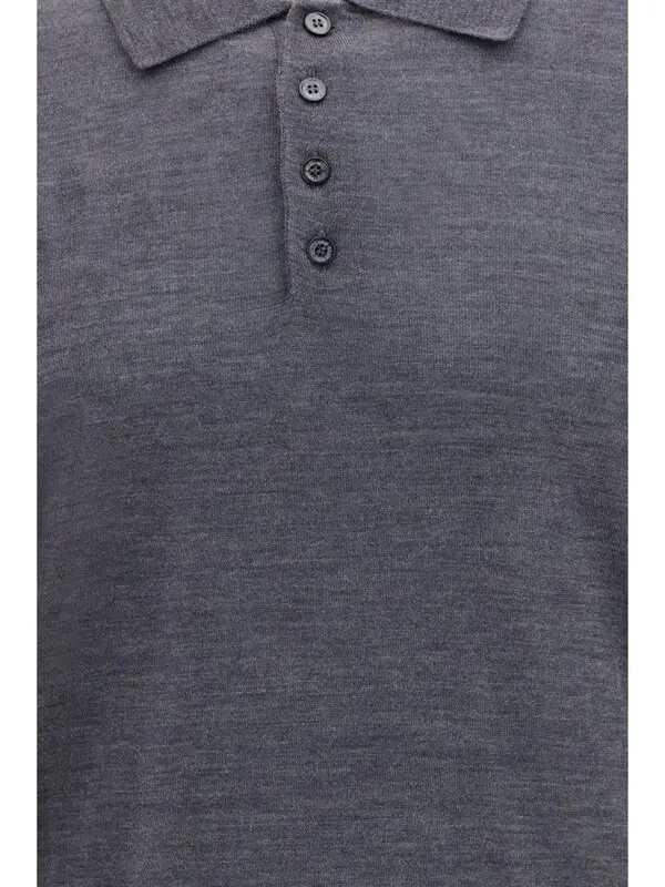 GOLDEN GOOSE Virgin Wool Polo Shirt