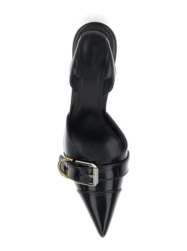 Givenchy Voyou Patent Leather Slingback Pumps - Multicolor