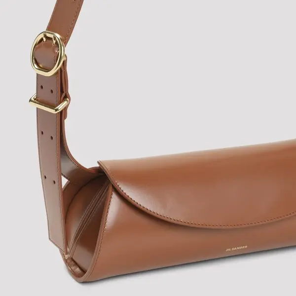 JIL SANDER Cannolo Bag - Brown