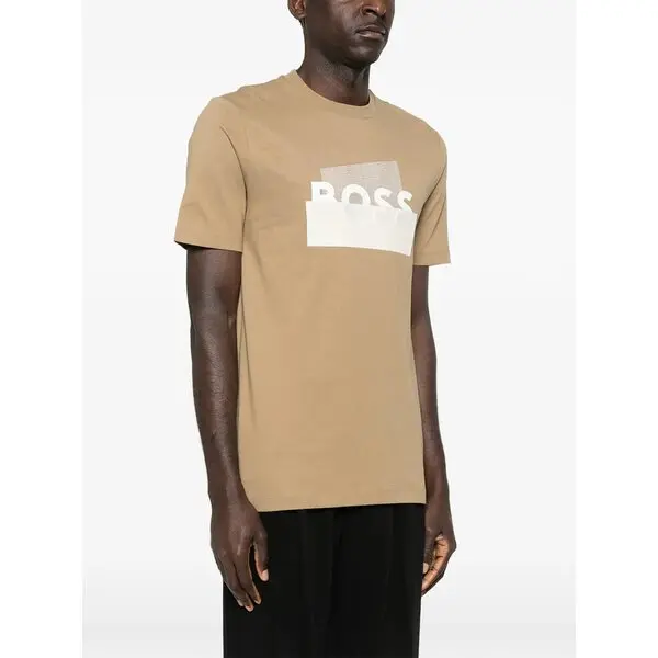 BOSS Neutrals T-shirts & Vests T-shirts