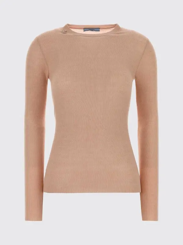 Prada Virgin Wool Knit Top