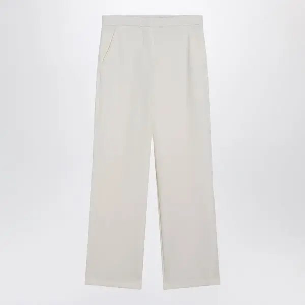 Max Mara Straight-leg Trousers - Cream