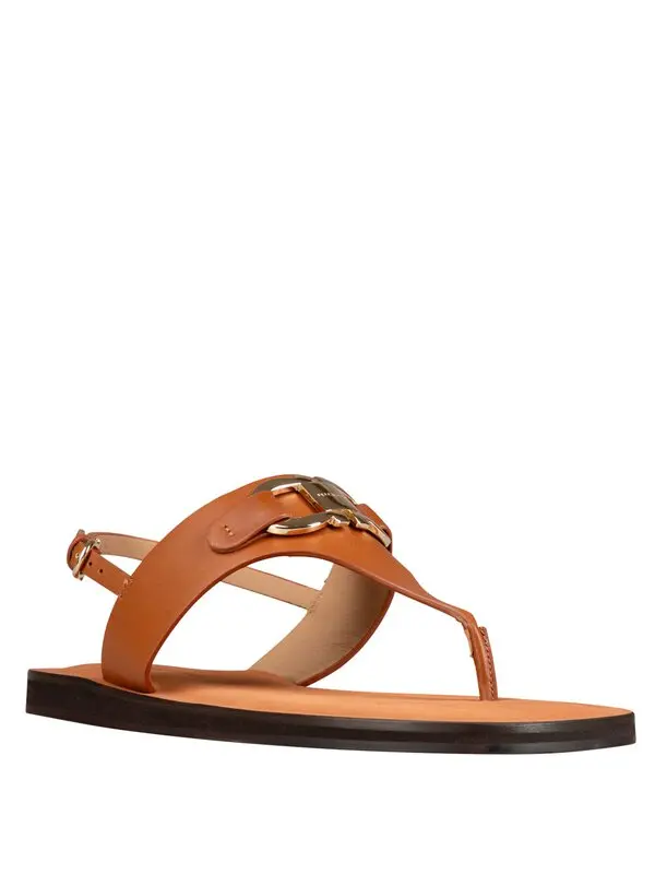 FERRAGAMO Siriana Flat Thong Sandals