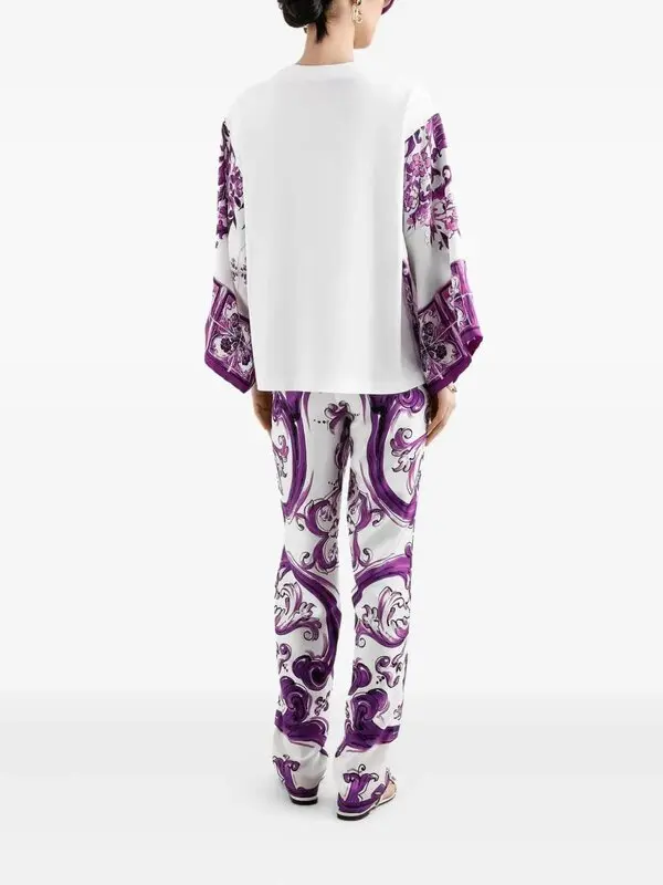Dolce & Gabbana Majolica-print Blouse
