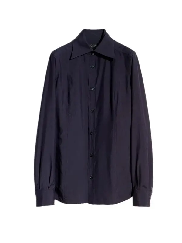 Gucci Silk Popeline Shirt - Multicolor