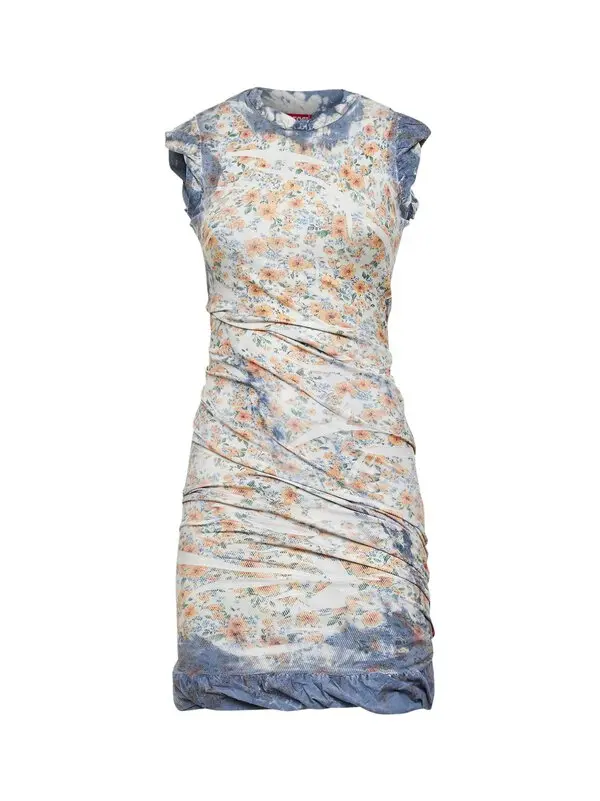 DIESEL® D-ayana Draped Mini Dress