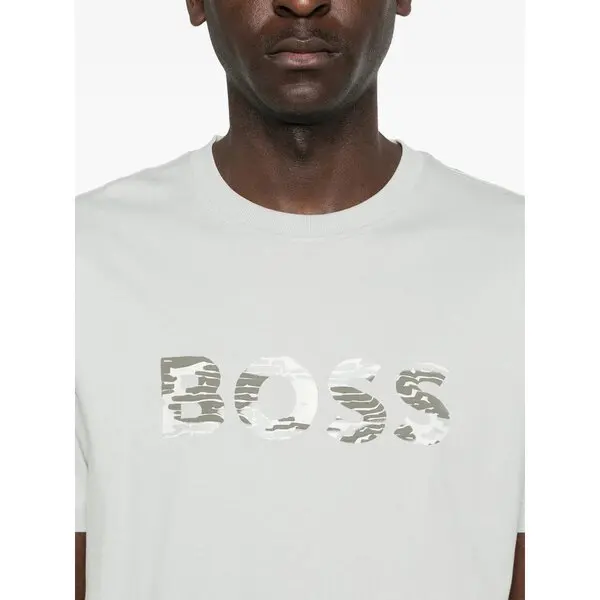 BOSS Grey T-shirts & Vests T-shirts