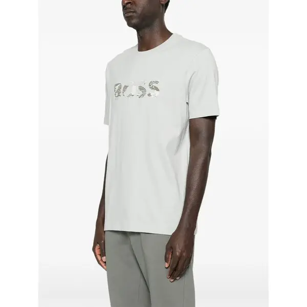 BOSS Grey T-shirts & Vests T-shirts