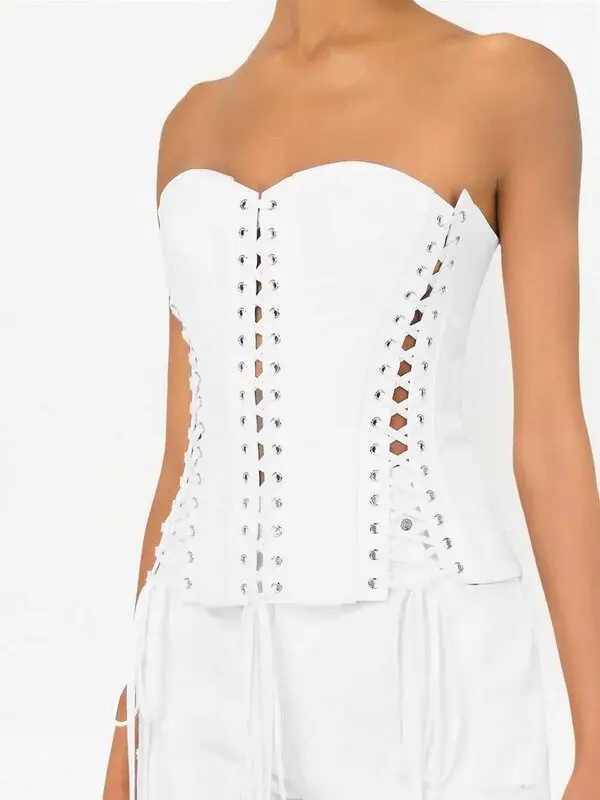 Dolce & Gabbana Gabardine Bustier Top