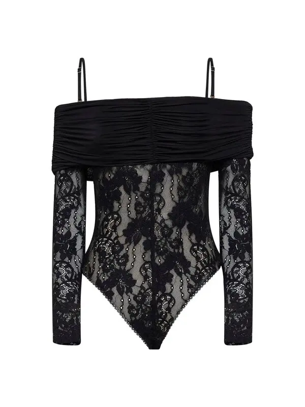 Zimmermann Lace Rebellion Bodysuit - Multicolor