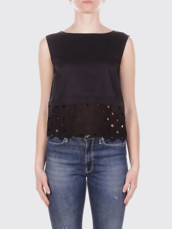 Max Mara Cotton Blend Sleeveless Top By