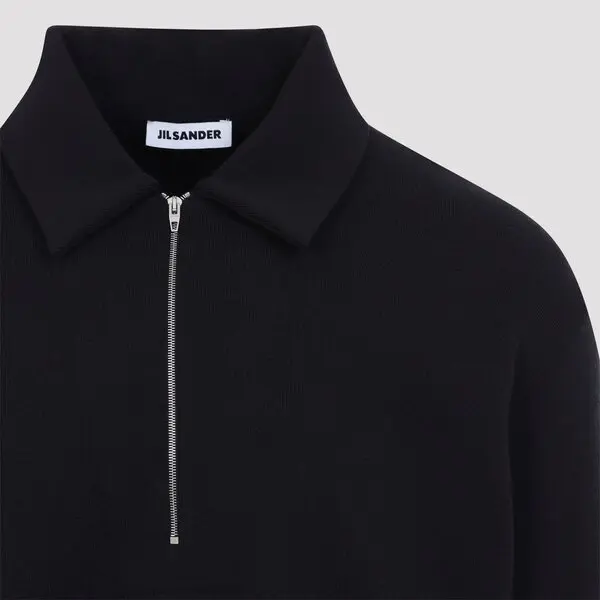 JIL SANDER Half Zip Sweatshirt