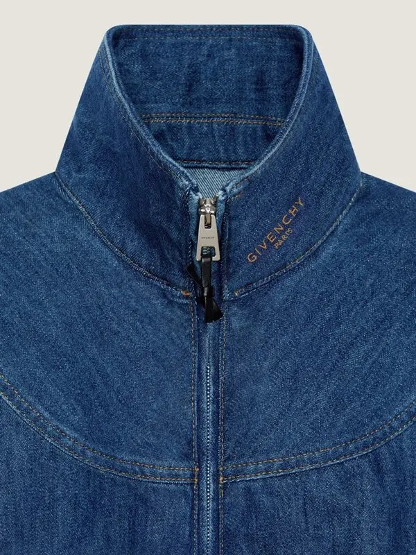 Givenchy Denim Bomber Jacket