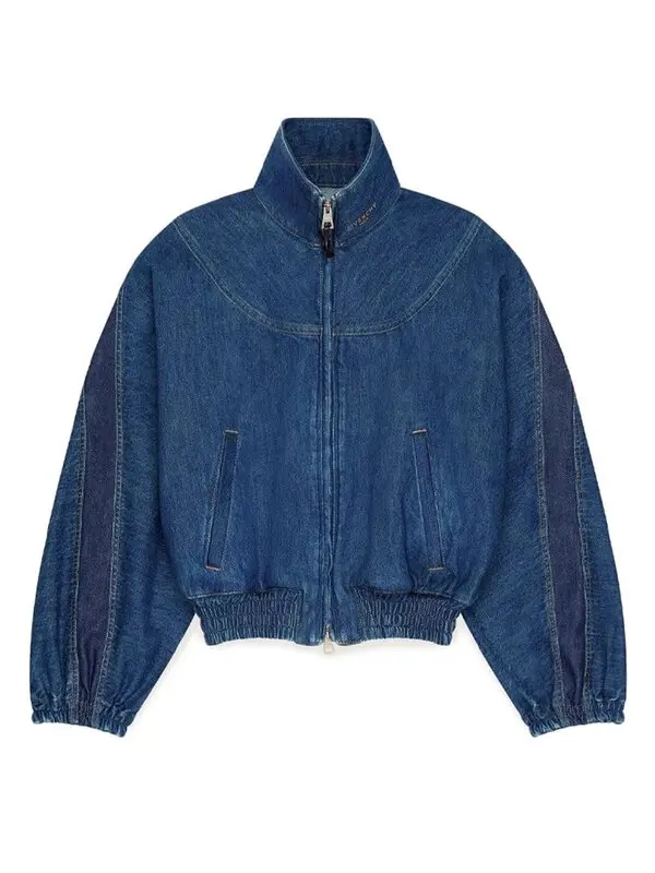 Givenchy Denim Bomber Jacket - Multicolor