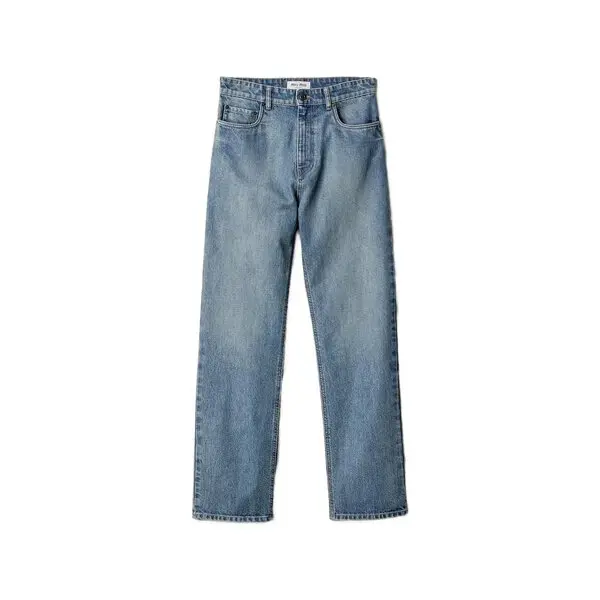 Miu Miu Denim Straight-leg Jeans - Blue