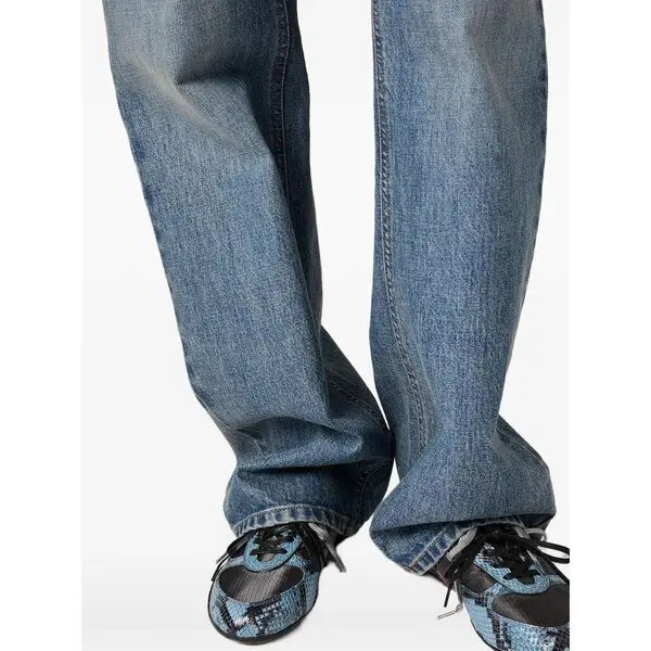 Miu Miu Denim Straight-leg Jeans - Blue