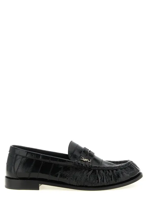 Saint Laurent Le Loafer Loafers - Black