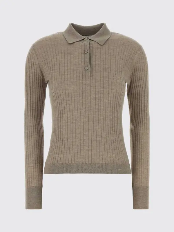 Max Mara Cashmere And Silk Polo Shirt - Brown