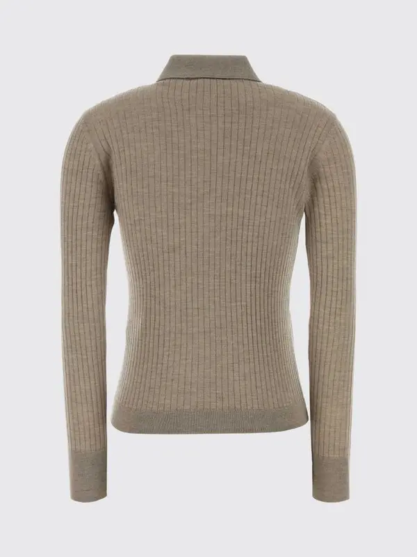 Max Mara Cashmere And Silk Polo Shirt - Brown
