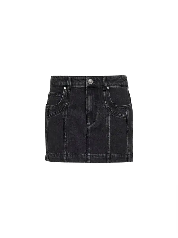 Isabel Marant Étoile Juana Denim Mini Skirt - Multicolor