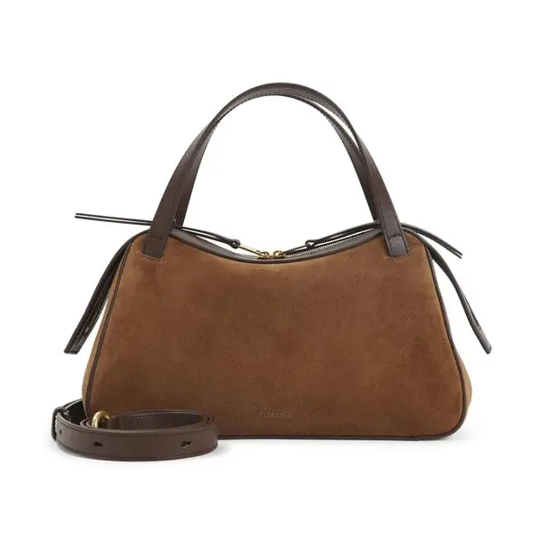 JIL SANDER Dune Shoulder Bag - Brown