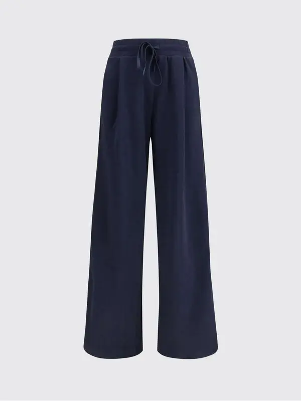 Max Mara Cotton Jogging Trousers - Blue